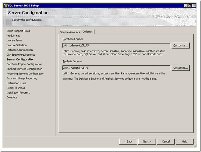 SIVA SQL Server: SQL Server Default Collation